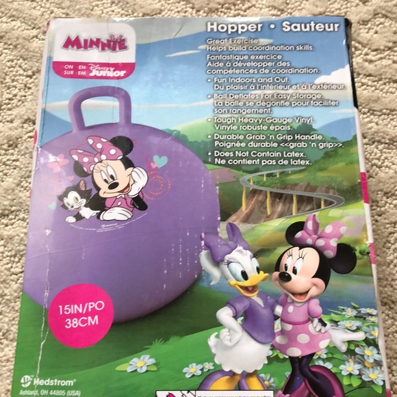 Disney | Toys | Nib Hedstrom Disney Minnie Mouse Happy Helpers Hopper ...